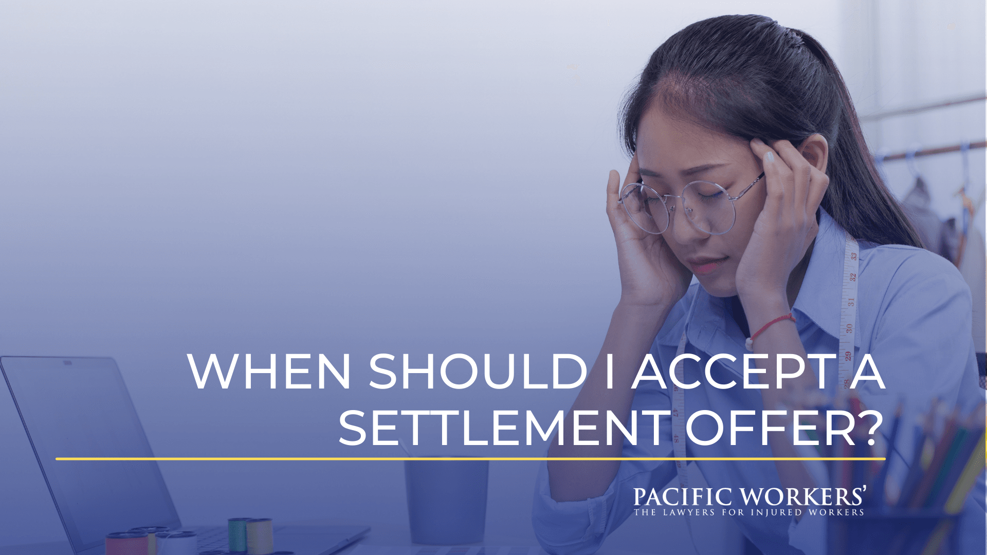 When to Accept a Workers' Comp Settlement
